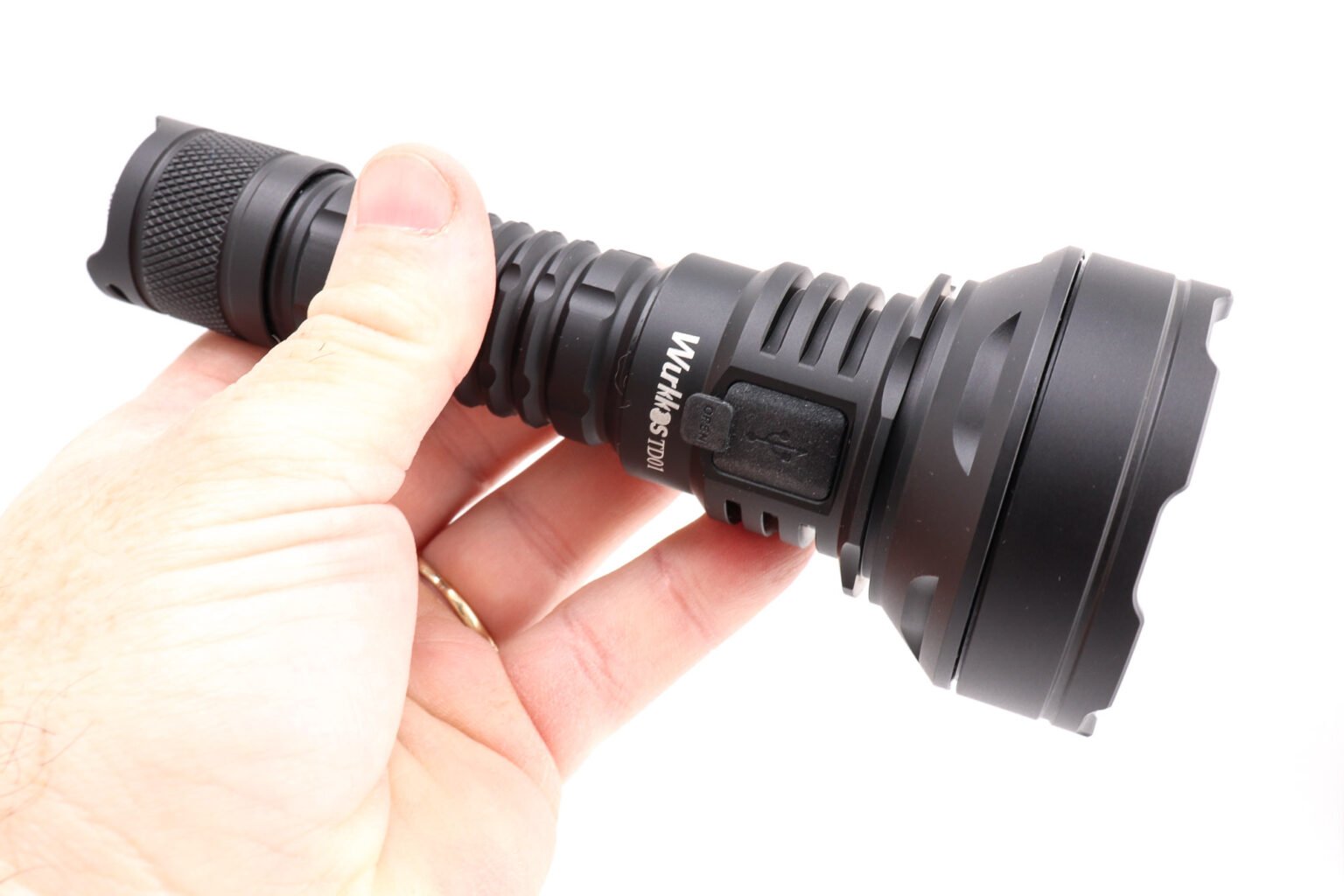 Wurkkos TD01 review | Rechargeable flashlight with 2200 lm | 1Lumen
